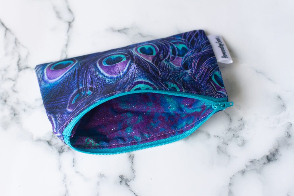 Small Homeopathic Remedy Bag with EMF Protection – Peacock Feather ...